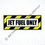 Jet Fuel Only Vinyl Decal Bumper Sticker Diesel Fuel Truck Car Decal ...