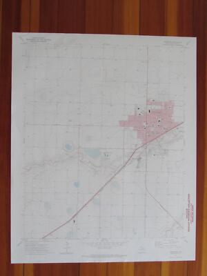 Hereford Texas 1974 Original Vintage USGS Topo Map | eBay