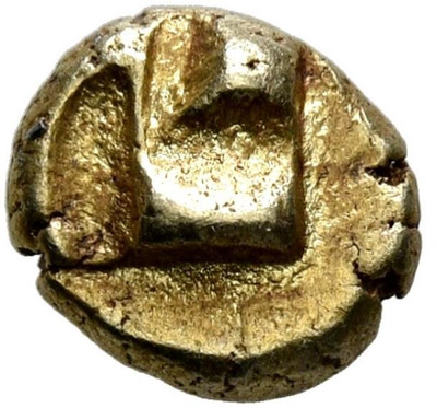 625 BC Ionia, Uncertain Electrum 1/24 Stater Greek Coin - High Grade ...