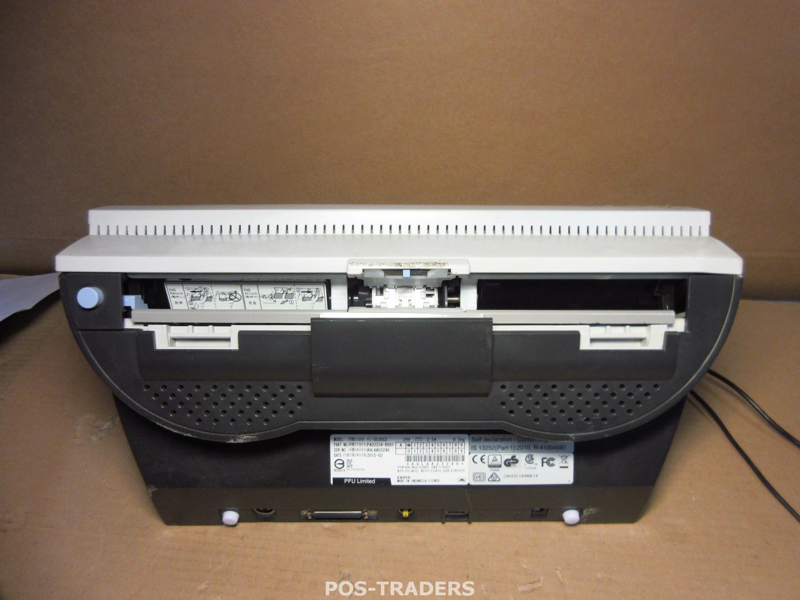 FUJITSU fi-5530C2 A3 USB Duplex Color Document Image ScannerNO TRAYS ...