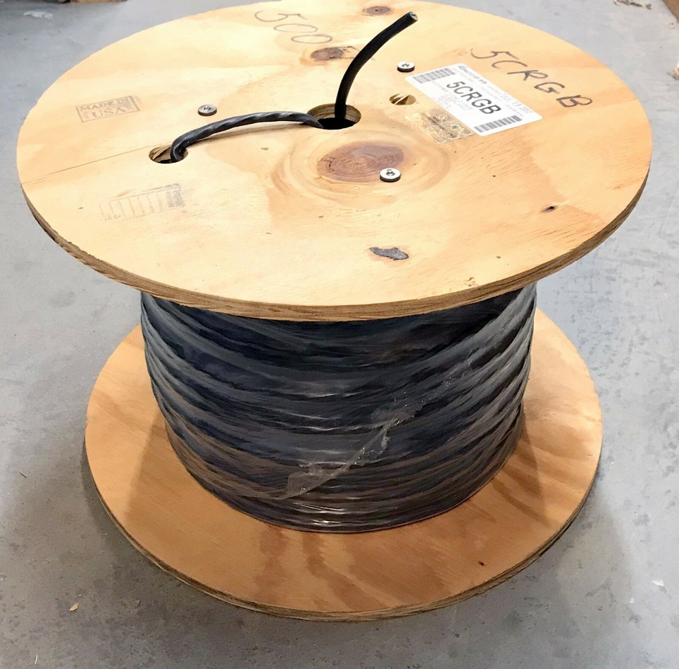 NOS NEW West Penn Wire 5CRGB, 25AWG Multi-Conductor Miniature RGBHV ...