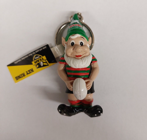 South Sydney Rabbitohs Jersey NRL Key Ring Gnome Rugby Team Collectors ...