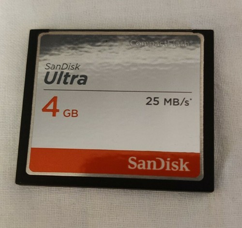 4GB Sandisk Ultra Compact Flash Memory Card - 25MB/s | eBay UK