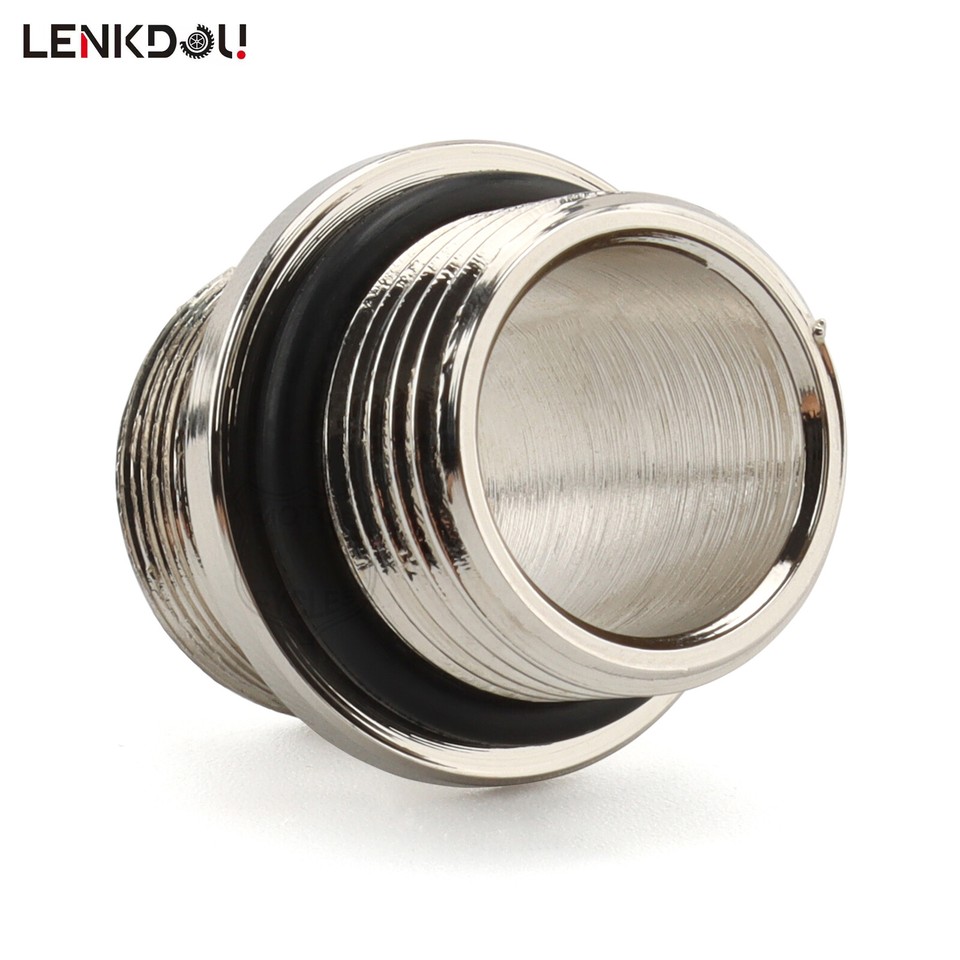 CNC Gas Tank Fuel Injected EFI Petcock Adapter for Harley Softail FXST ...