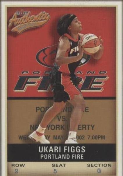 2002 Fleer Authentix WNBA - Ukari Figgs #39 for sale online | eBay