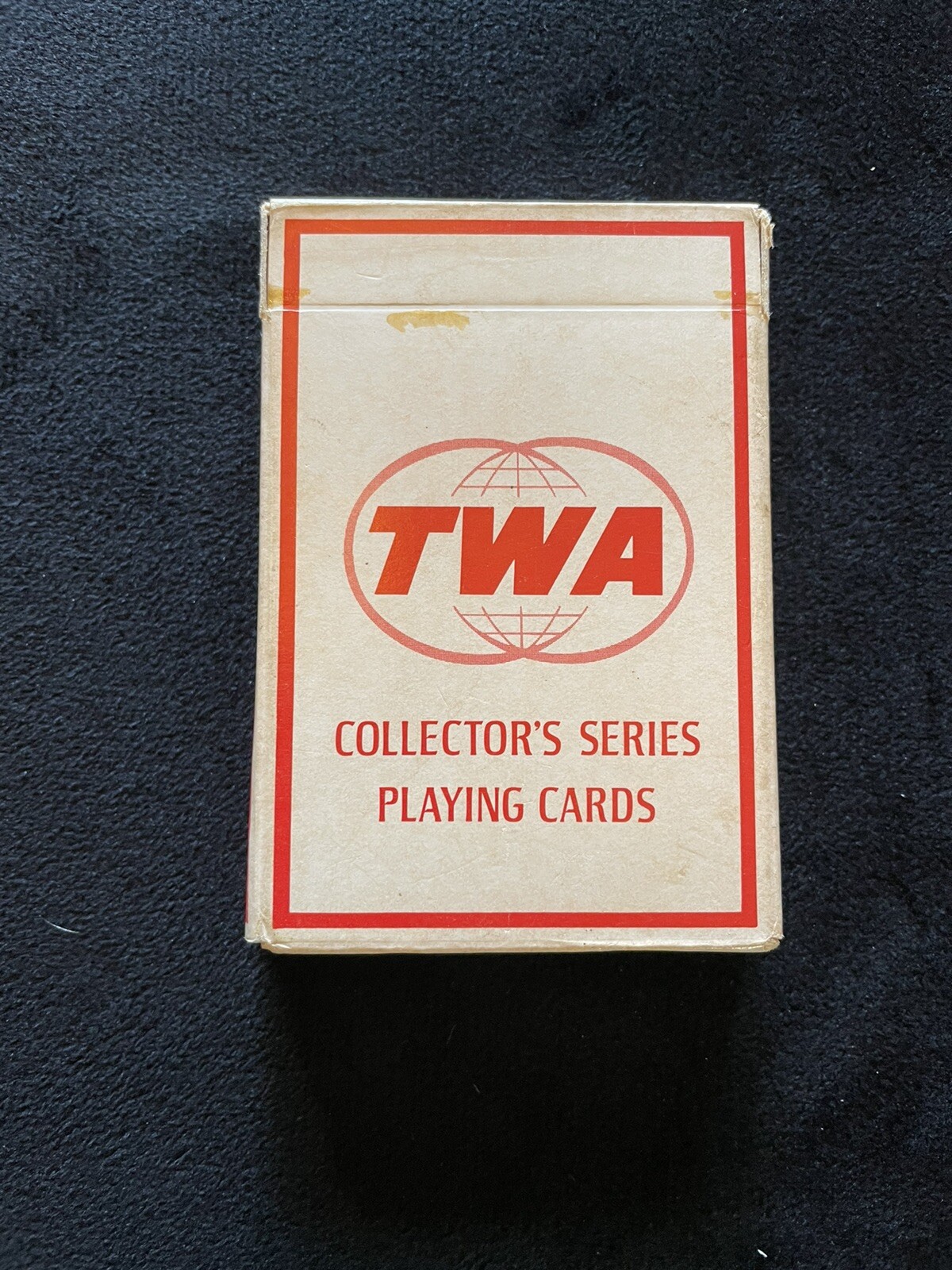TWA TRANS WORLD AIRLINES PLAYING CARDS - Lockheed - COLLECTOR SERIES ...