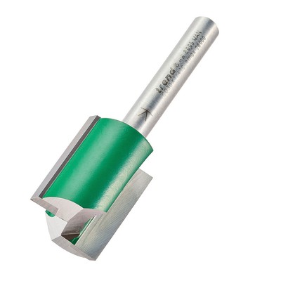 Trend CraftPro Two Flute Router Cutter 19.1mm Diameter Shank 1/4 ...