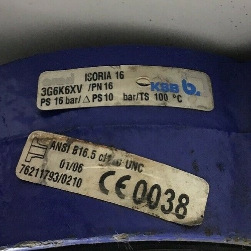 AMRI ISORIA 16 3G6K6XV / PN16 PS16 BAR/PS10 BAR VALVE | eBay