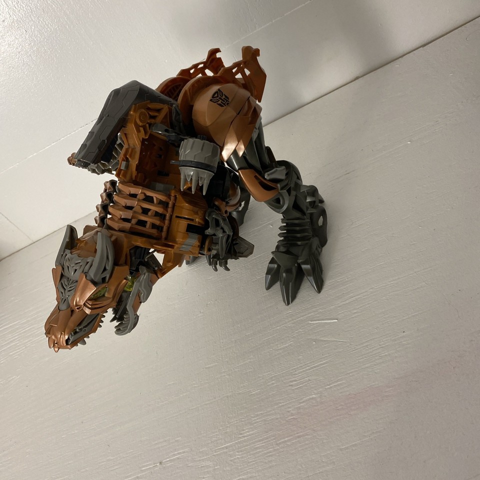 Transformers Age of Extinction Stomp & Chomp 20" Grimlock Dinosaur ...