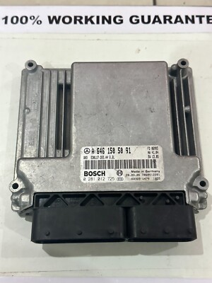 MERCEDES ECU A6461505091 0281012725 CR3.44 BOSCH EDC16C2 100% WORKING ...