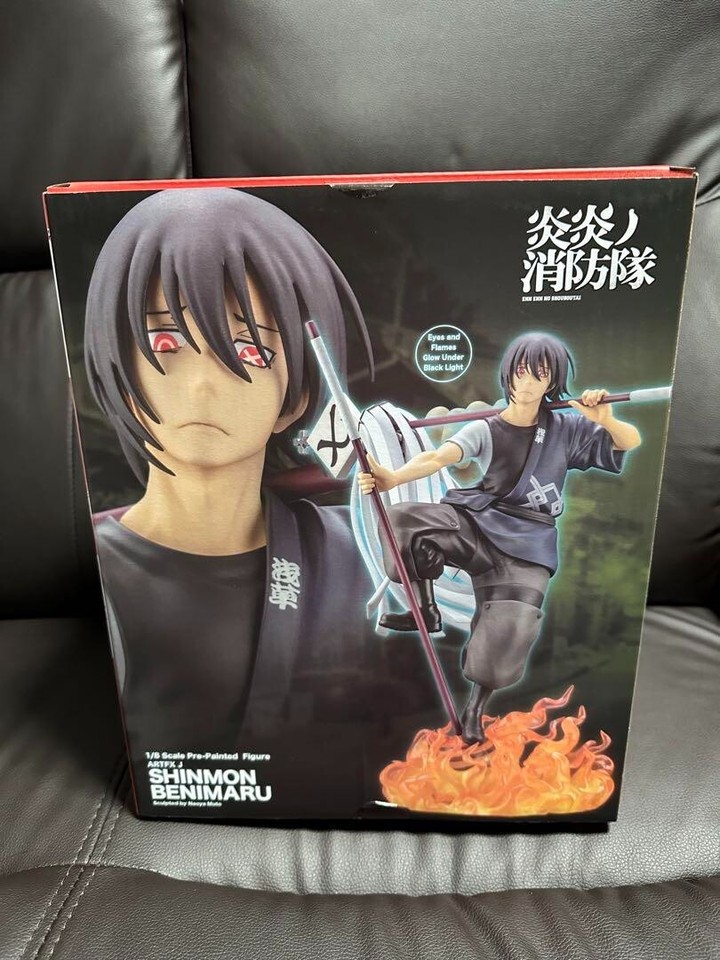 ARTFX J Fire Force Shinmon Benimaru 1/8 Action Figure KOTOBUKIYA PVC ...