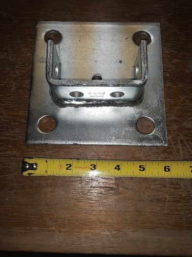 NEW! Strut Post Base Cooper B-Line B281ASQ Steel, Electro-Plated Zinc ...