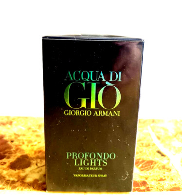 Acqua Di Gio Profondo Lights by Giorgio Armani 1.3 /1.35 oz /40ml EDP ...