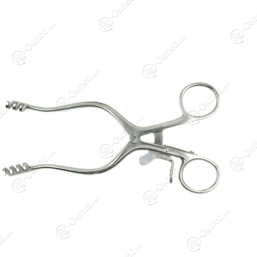 NOS Jarit 205-156 Weitlaner Retractor 3 X 4 PRONGS 18mm Deep Blunt 6 1/2" for sale online | eBay