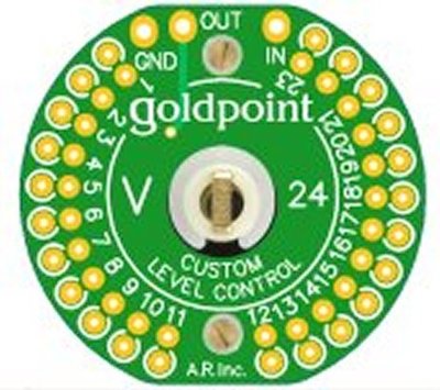 GOLDPOINT V24C-1 CUSTOM (BLANK) MONO STEPPED ATTENUATOR POTENTIOMETER ...
