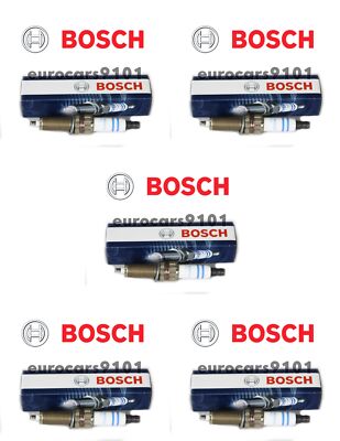 Set of (5) Mini Cooper Bosch Spark Plugs 0242140535 12122158165 | eBay