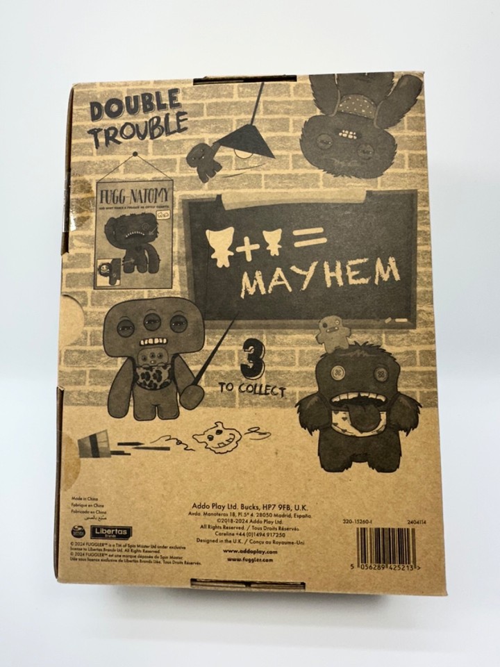 FUGGLER Double Trouble Funny Ugly Monster | eBay