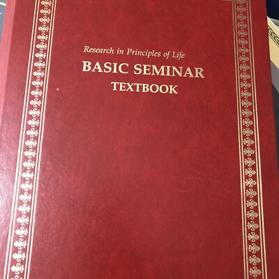 Basic Youth Conflicts Seminar Textbook by Bill Gothard (1981, Hardcover, Revised 9780916888053 ...