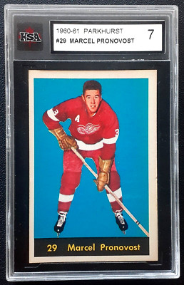 MARCEL PRONOVOST 1960-61 PARKHURST 60-61 NO 29 KSA 7 52965 | eBay