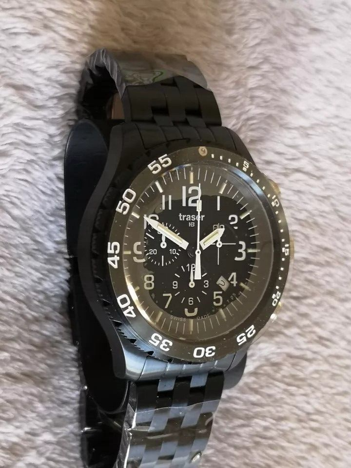 TRASER P67 Officer Pro Watch T-103349 Men's Quartz Chronograph BNIB ...