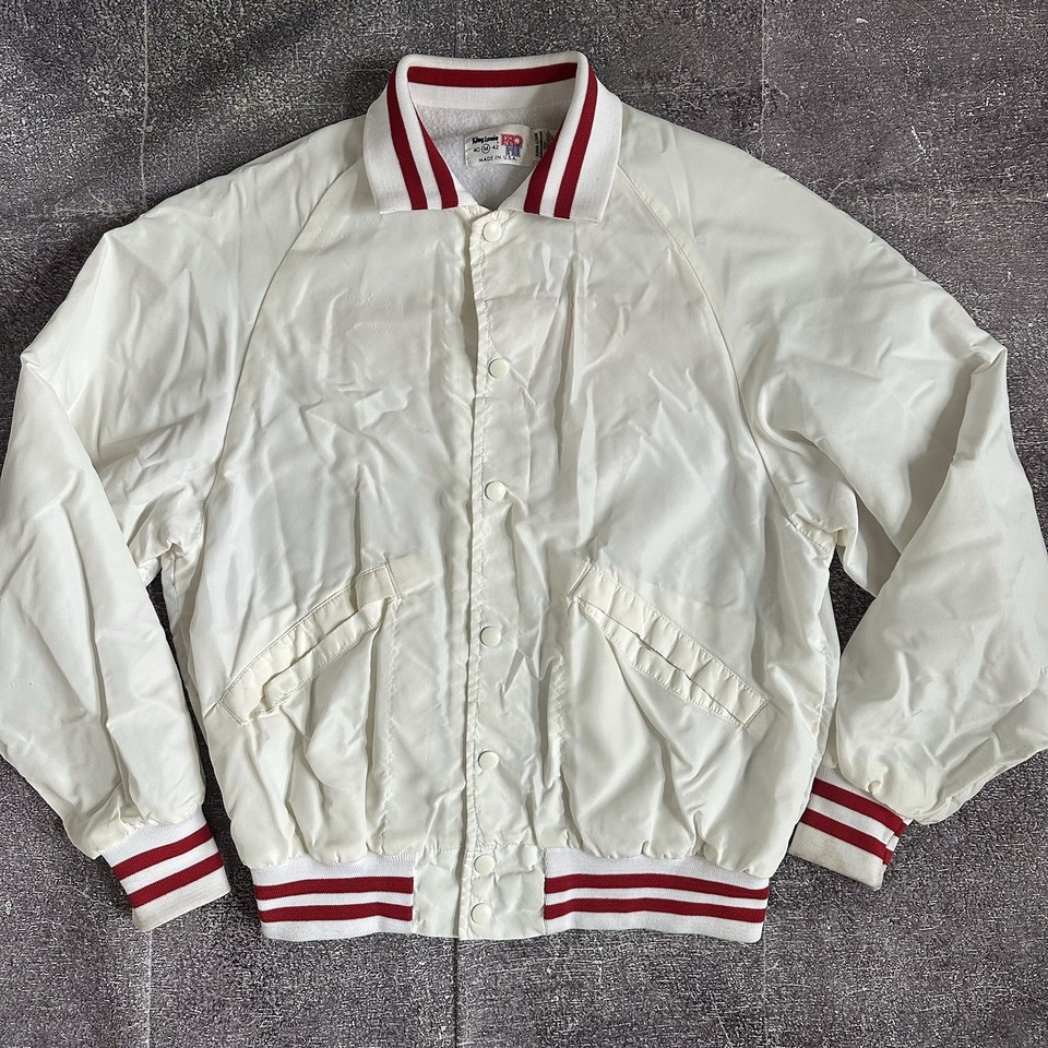 Men's Vintage 70's King Louie Iowa State ISU Cyclones Varsity Bomber ...