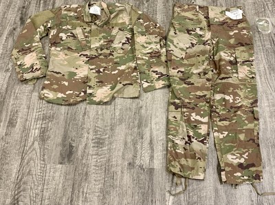 NEW USGI Army Multicam OCP FRACU Combat Coat and Trousers Medium ...