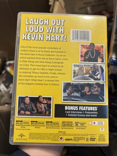 Kevin Hart: 4-Movie Collection (DVD) Ride Along 2, Night School, What ...