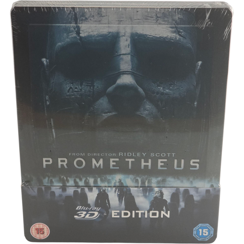 Prometheus Blu-Ray 3D + Blu-Ray SteelBook Ridley Scott 3000 Ex Zavvi ...