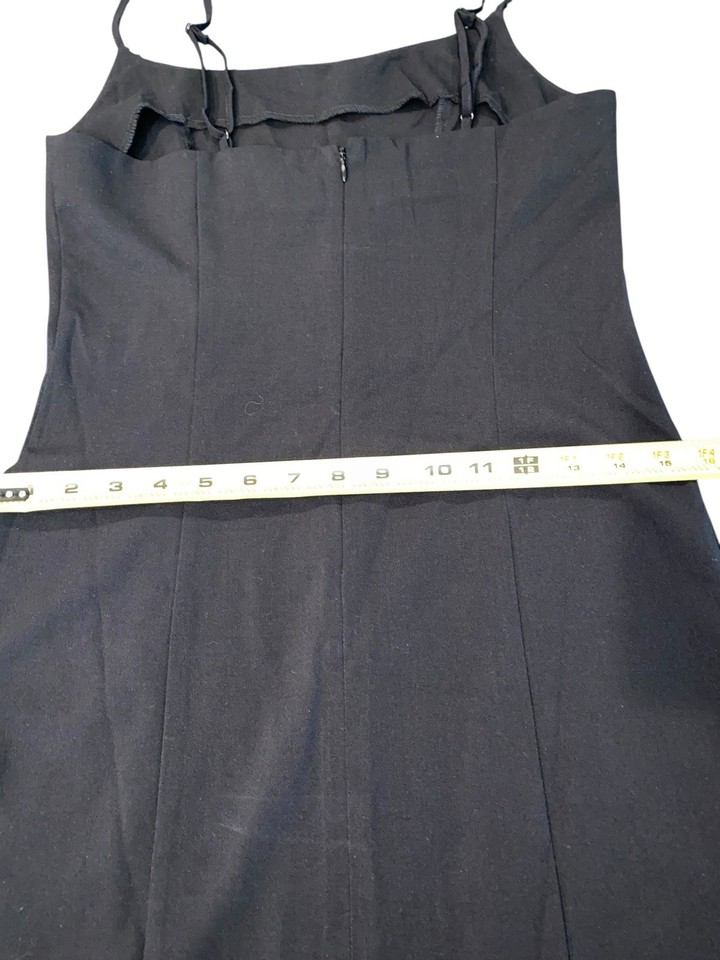 Forever 21 Black Spaghetti Strap Soft Stretch Women’s Size Small Mini ...