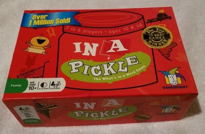 In A Pickle - Card Game Word Game (2004) by Gamewright 2-6 Players Kids ...