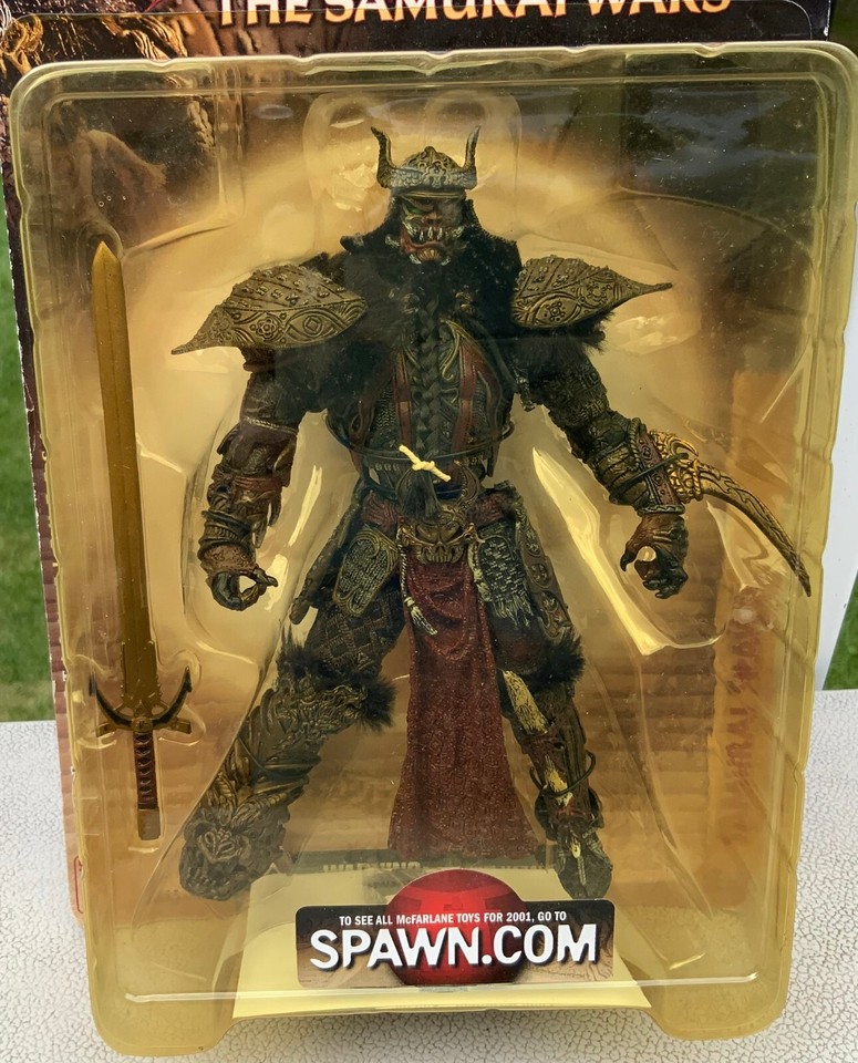 Dark Ages SAMURAI SPAWN Wars Todd McFarlane Toys Action Figure Sealed ...