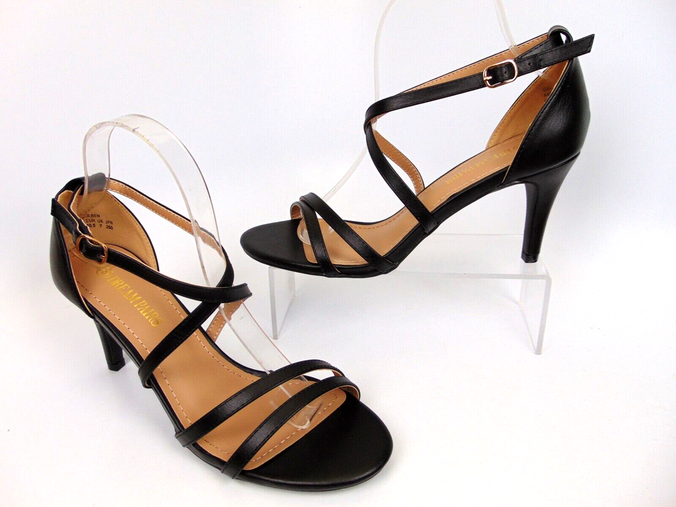 Dream Pairs Gigi Womens Stilettos Strappy Open Toe Pump Heels Size 9.0 ...