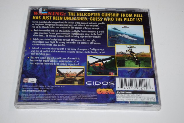 Thunderstrike 2 (Sony PlayStation 1, 1995) for sale online | eBay