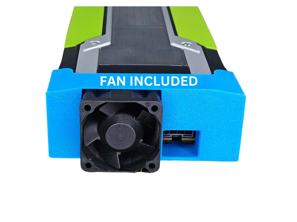 Nvidia Tesla GPU Cooling Fan Shroud P40 P41 Accelerator Card EXTRA ...