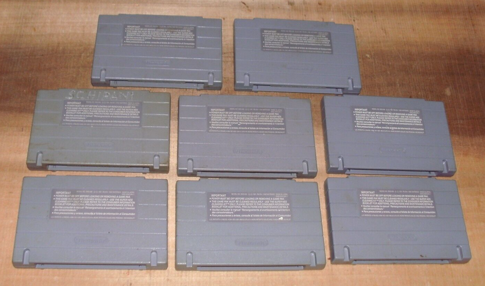 8 1992 Super Nintendo Video Games | eBay