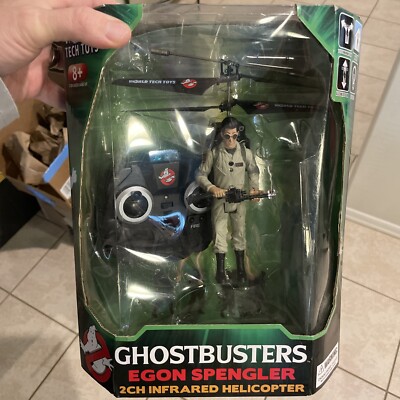 World Tech Toys Ghostbusters Helicopter Drone Egon Spengler Rare ...