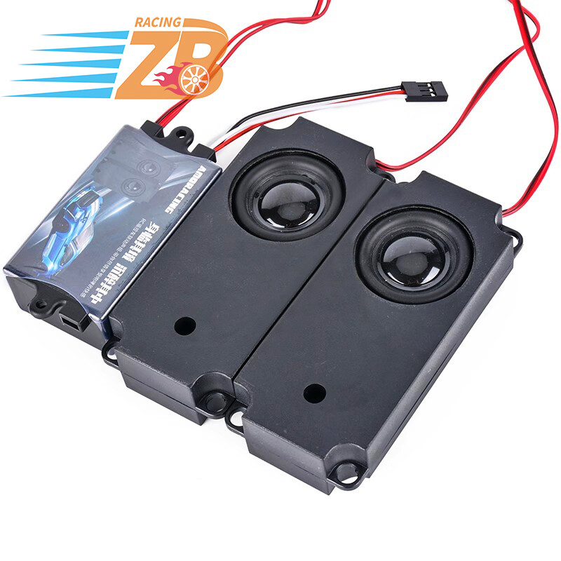 Speakers Motor Engine Sound Accelerator Simulator for 1/10 RC Crawler ...