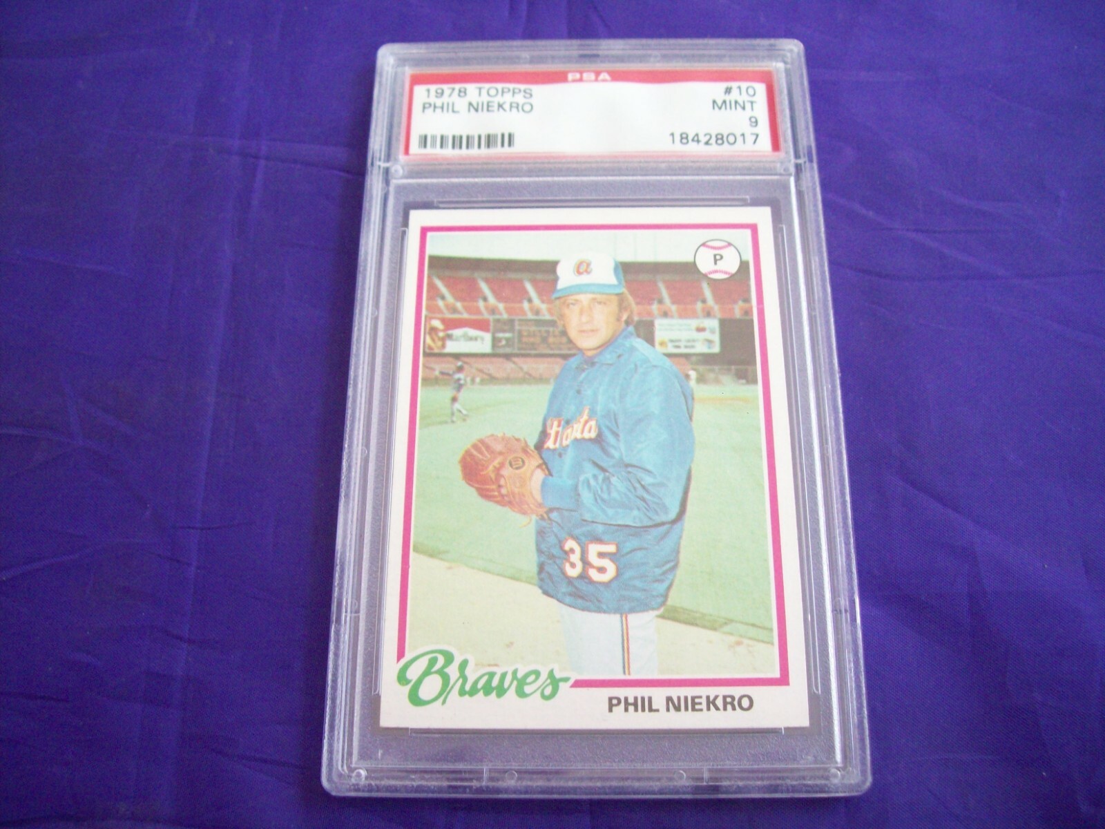 1978 TOPPS #10 PHIL NIEKRO PSA 9 | eBay