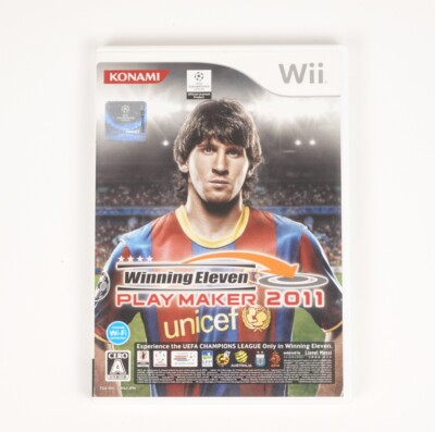 【REGION LOCKED】World Soccer Winning Eleven 2011 Nintendo Wii Japan ...