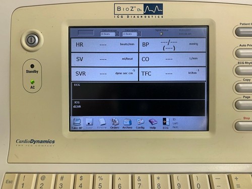 PHILIPS CARDIO DYNAMICS BIOZ DX ICG DIAGNOSTICS ECG AND EKG ...