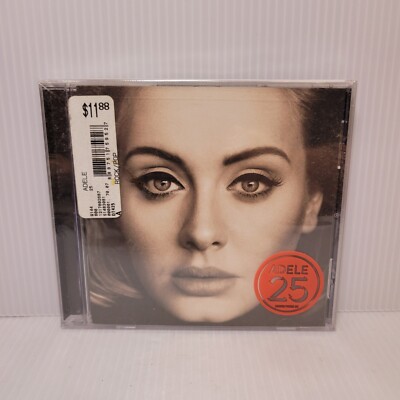 25 by Adele (CD, 2015, XL, Columbia) ~ Brand New Factory Sealed ...