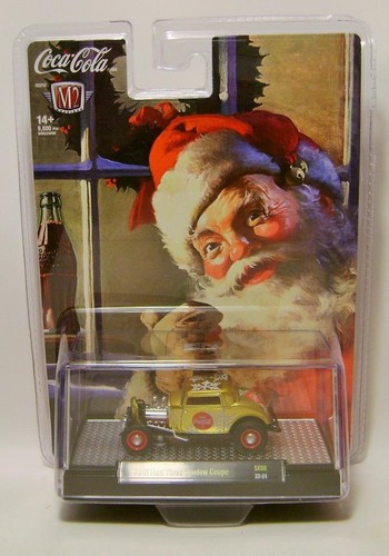 1932 '32 FORD THREE WINDOW HOLIDAY CHRISTMAS COCA-COLA COKE M2 MACHINES ...