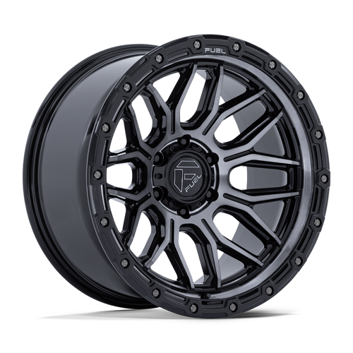 FUEL FC881 SURGE 20X9 8X180 ET20 Gloss Black Machined w/ Gray Tint (Qty ...