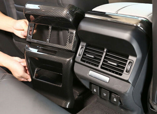 Carbon Fiber Cover Trim Rear AC Air Outlet Vent For Range Rover Evoque ...