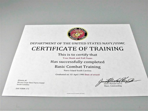 United States Marine Corps Basic Training (Bootcamp) Replacement ...