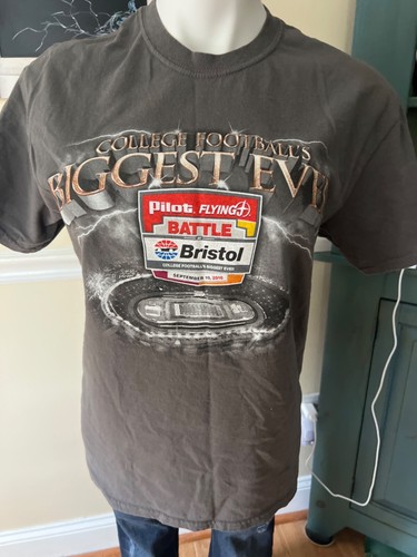 2016 TENNESSEE VIRGINIA TECH Battle At Bristol T-Shirt Mens size m | eBay