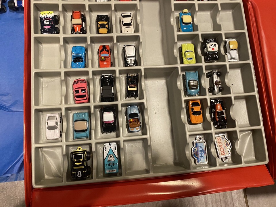Large Lot Of 1980s Micro Machines Cars And Train With Case . Nice Lot ...