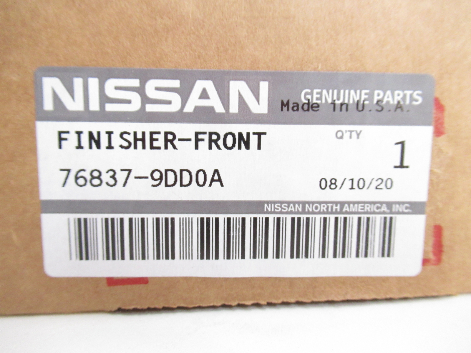 Genuine OEM Nissan 76837-9DD0A Driver LH Front Pillar Trim Molding 18 ...