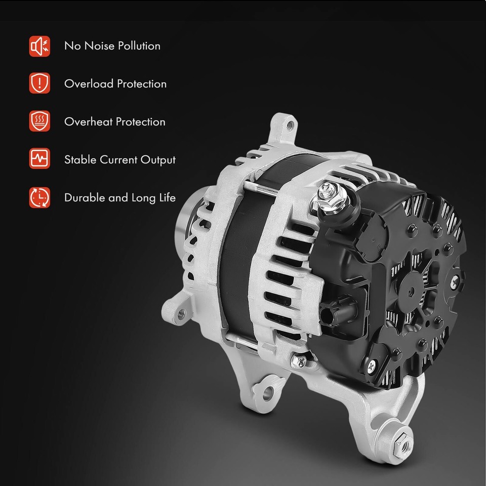 New Alternator for Subaru Forester 2016-2018 H4 2.5L 150 Amp 12 Volt CW ...