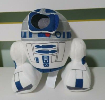 R2D2 PLUSH TOY STARWARS CHARACTER TOY ROBOT 14CM HEADSTART DISNEY TOY ...
